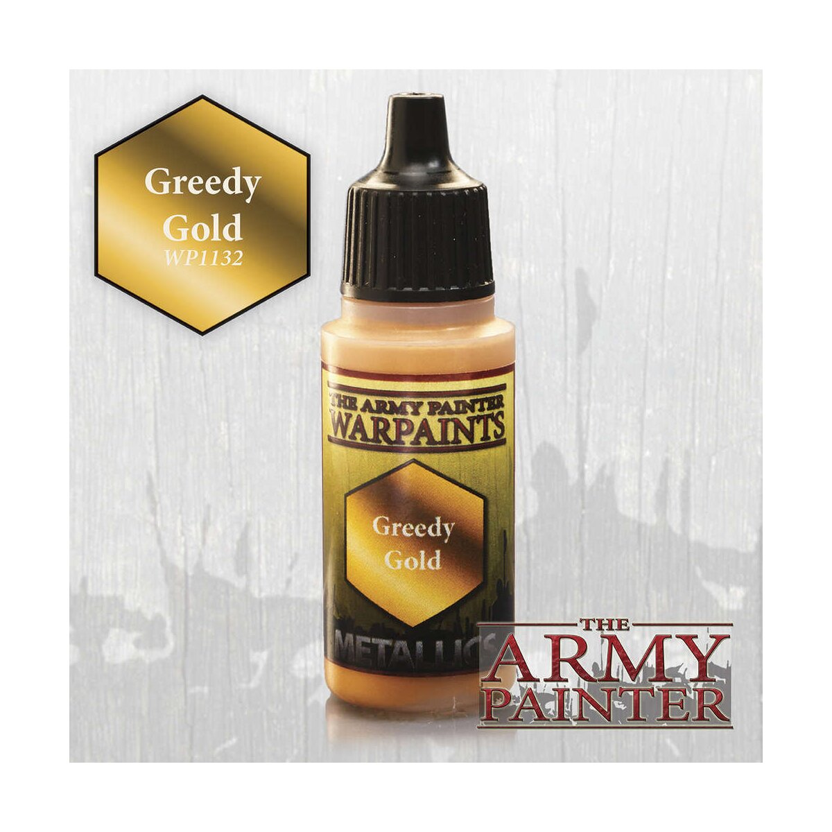 The Army Painter Warpaint: Greedy Gold 18ml - Der Tabletopper