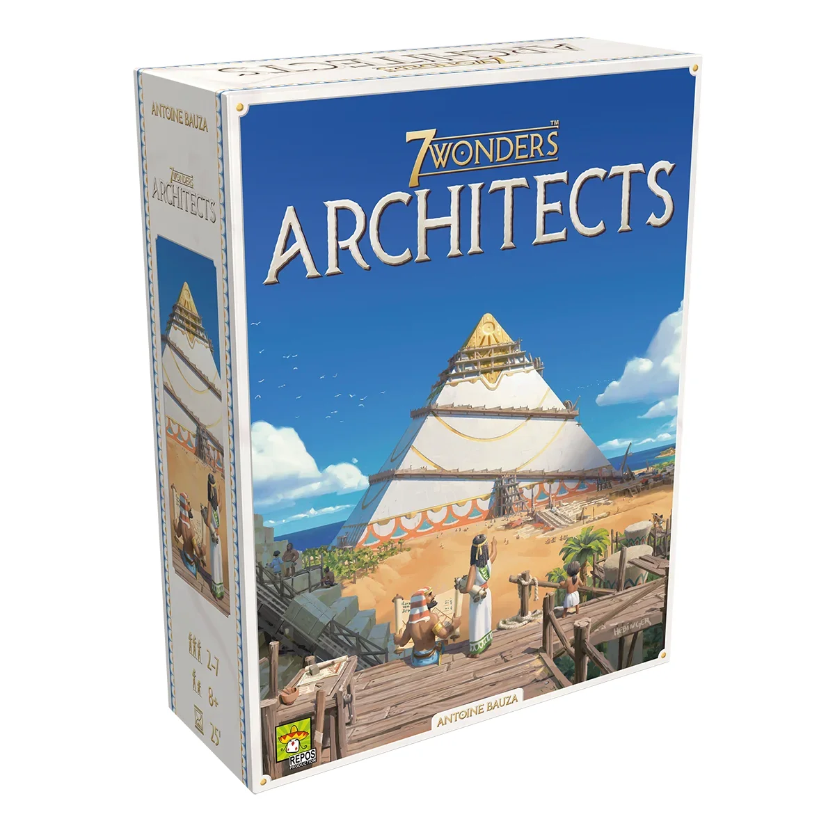 7 Wonders Architects - Repos Production - Familienspiel - Der Tableto